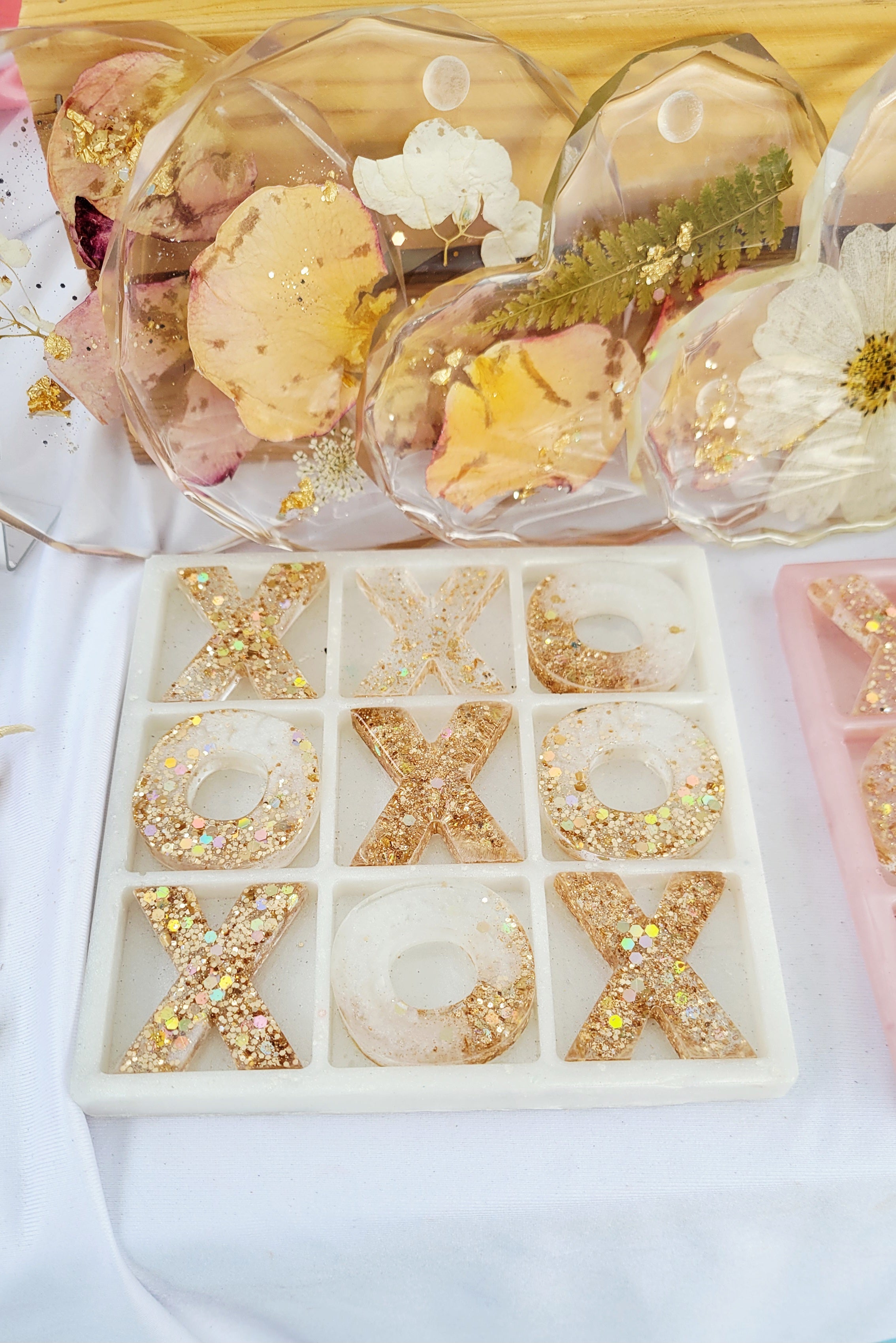 Tic Tac Toe Board XOXO Board Game – Debbie's Artistry